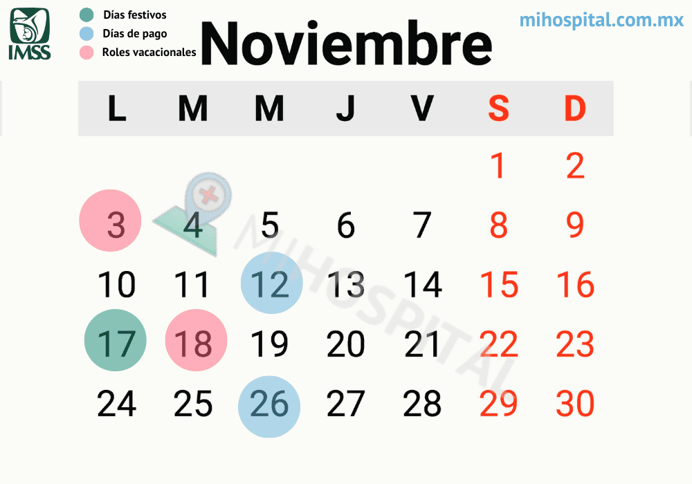 Calendario Pago IMSS 2025: POR MES Jubilados y Activos